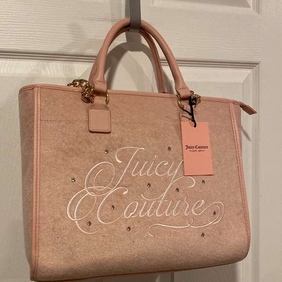 Juicy Couture | Bags | Bnwt Juicy Couture Juicy Beach Couture Tote In Pink Diamond | Poshmark
